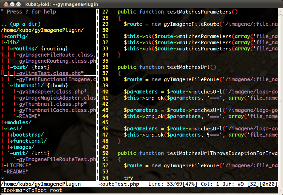 Exploring Files And Directories In Vim With The NERD Tree Plugin